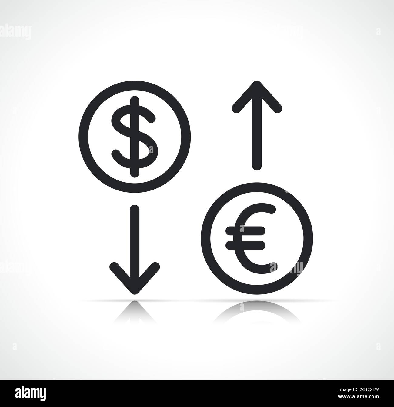 Eur currency sign Stock Vector Images - Alamy