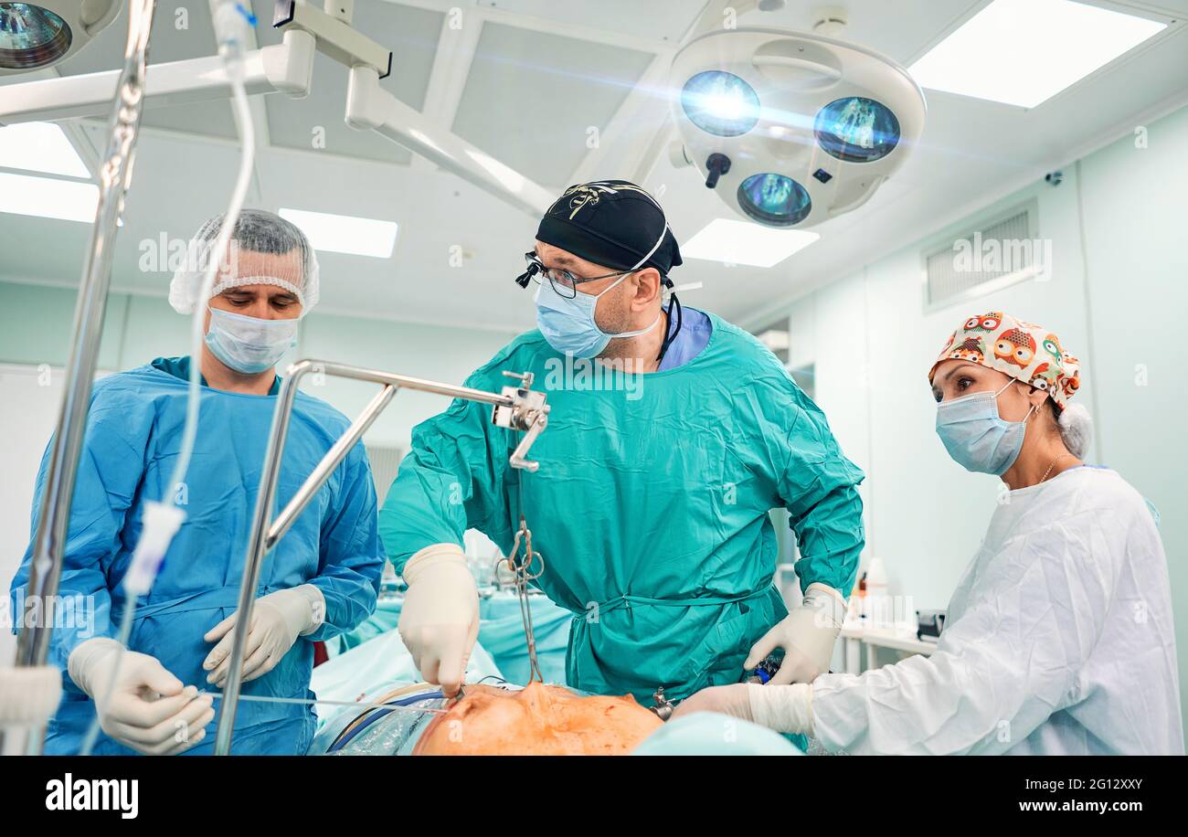 Neurosurgeon At Work