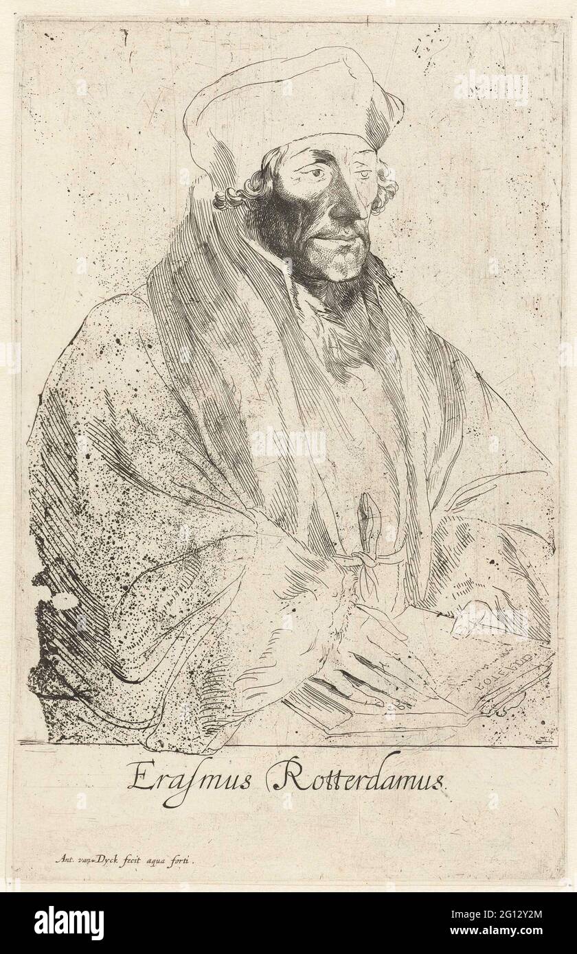 Portrait of Erasmus van Rotterdam; Iconographie. Portrait of Erasmus ...
