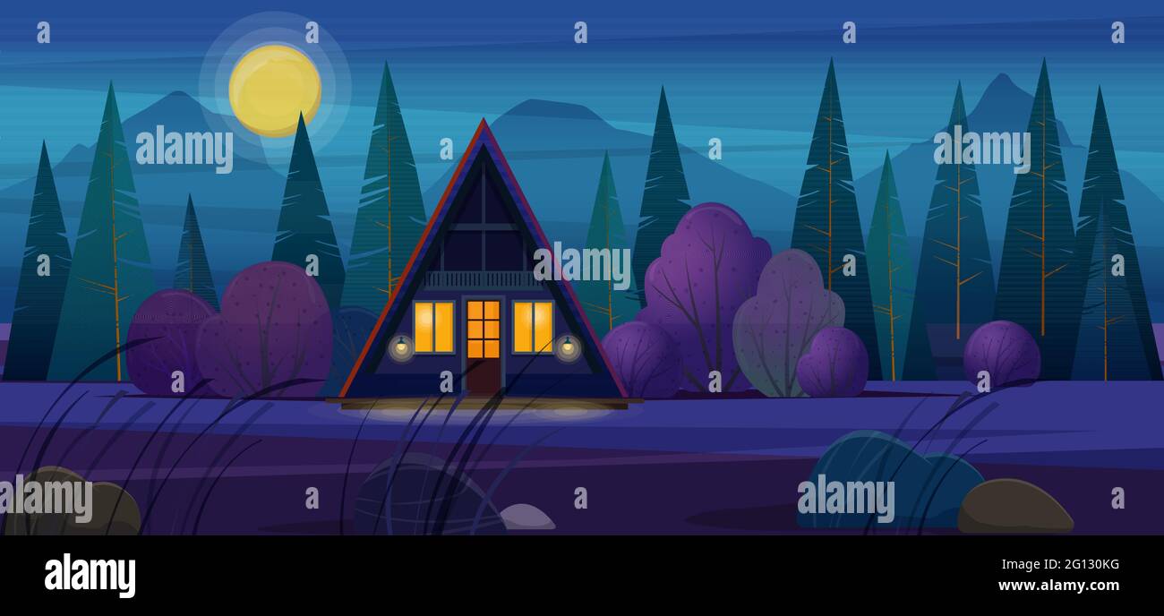 Light house landscape Stock Vector Images - Alamy