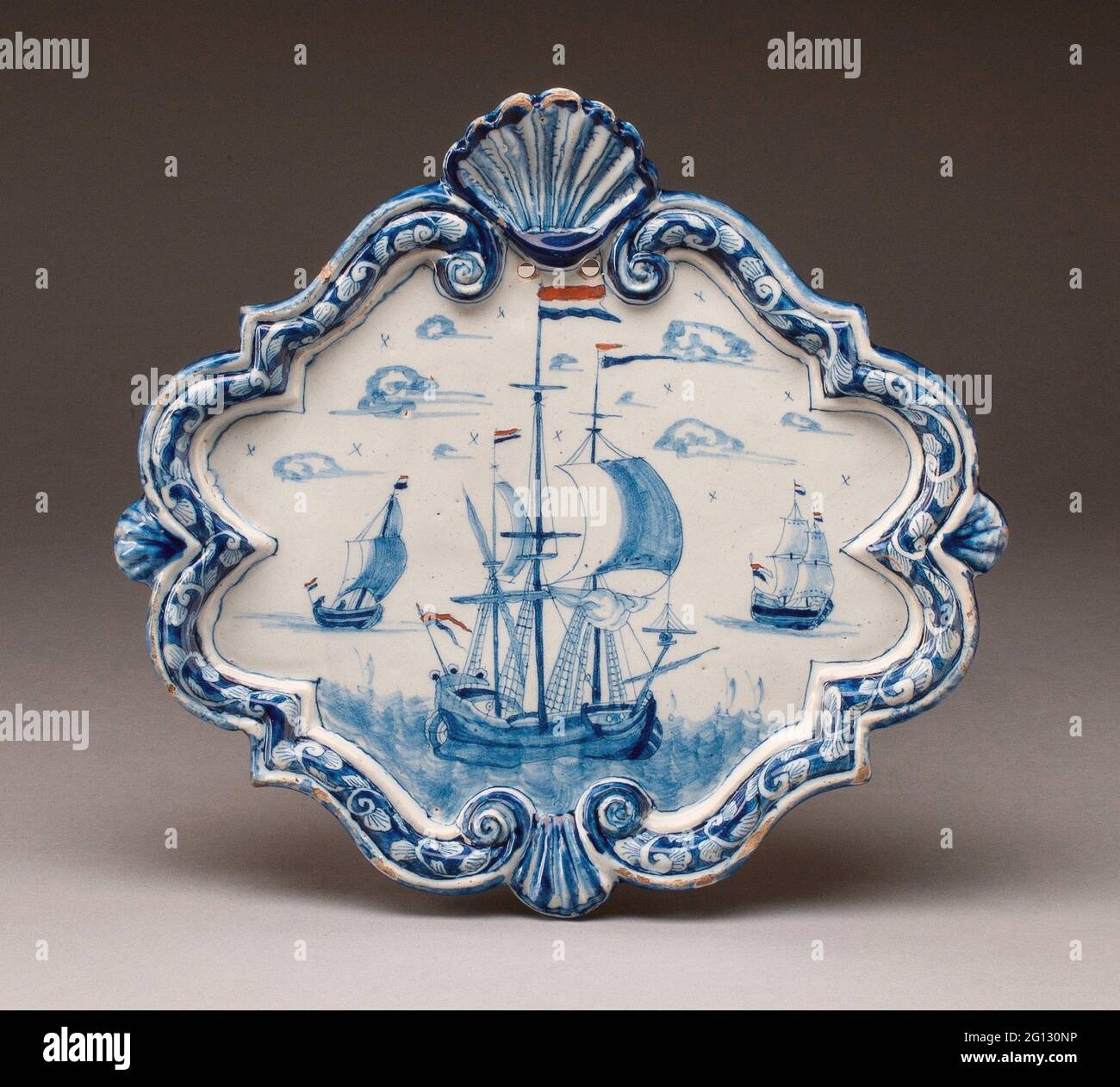 Plaque - Late 18th century - Netherlands, Delft. Tin-glazed earthenware ...