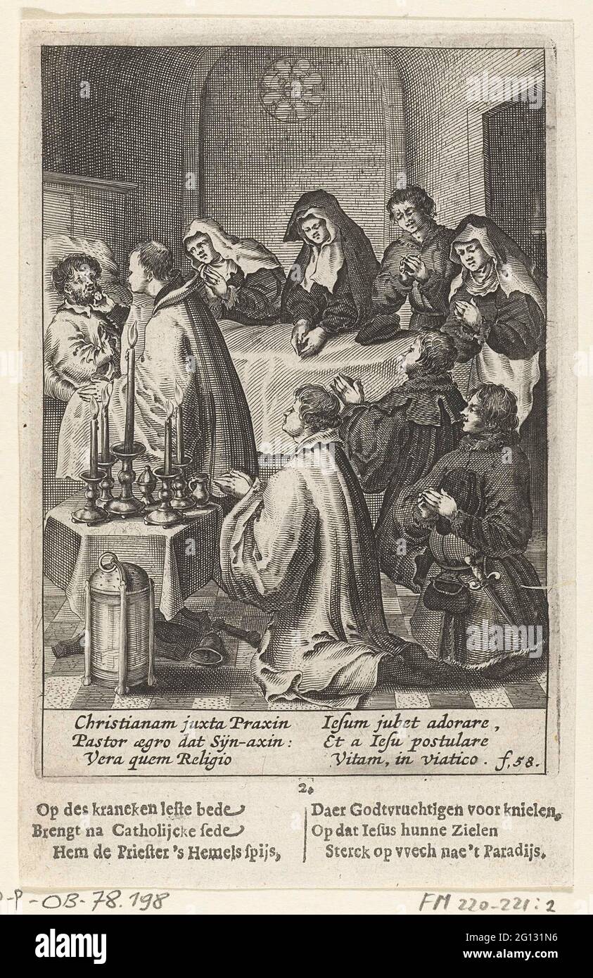 The host is administered to the sick, 2; The Miracle of Amsterdam (copy ...