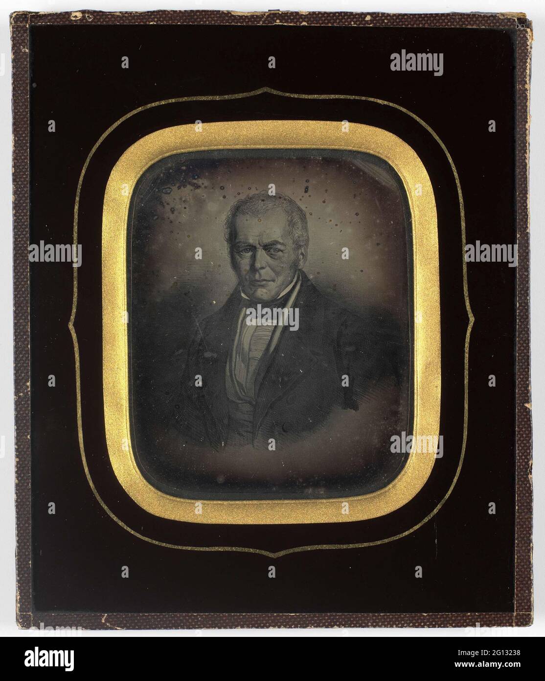 Portrait miniature of a man Stock Photo - Alamy