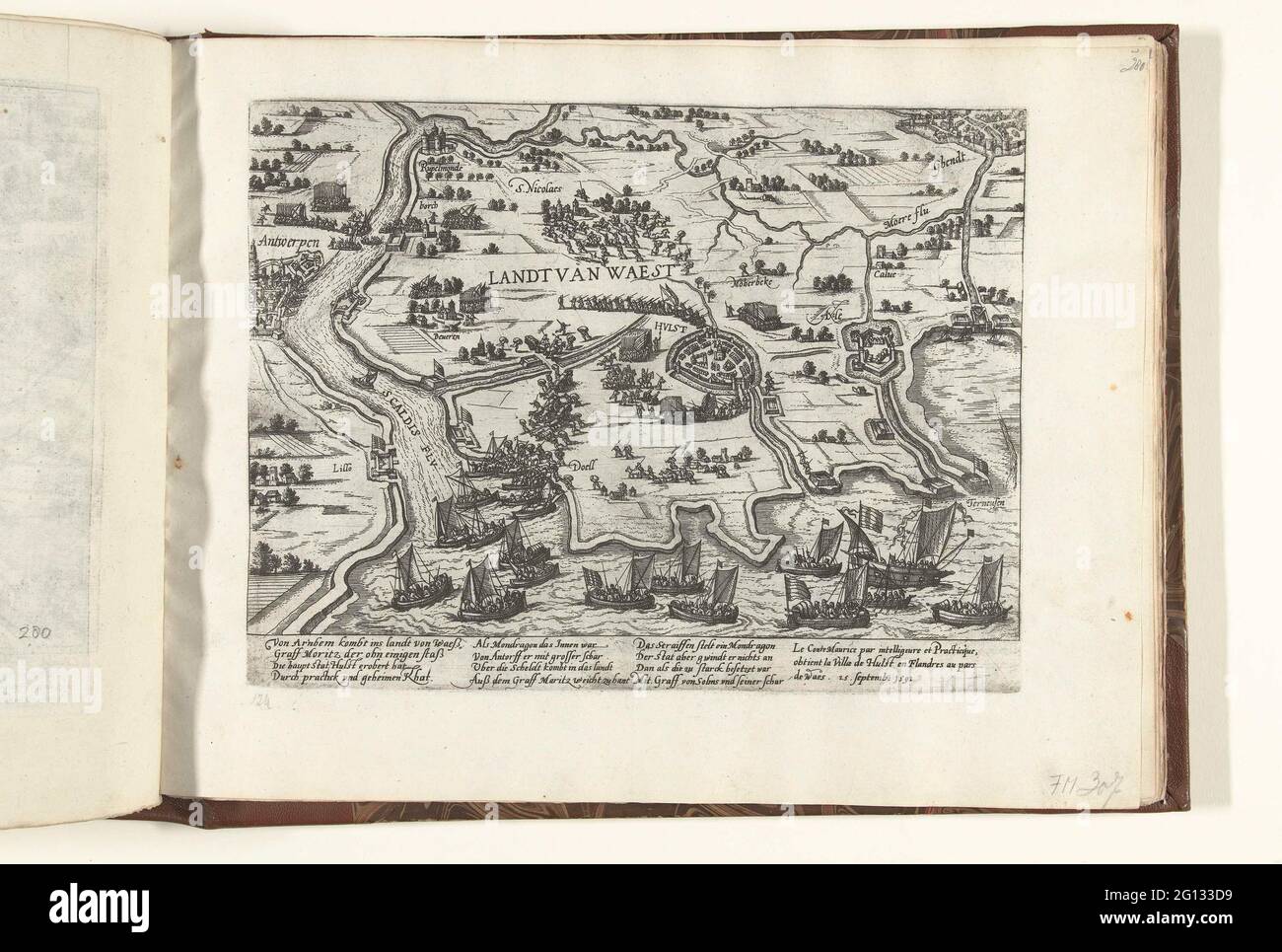 Intake of holly by Maurits, 1591; Series 10: Dutch and foreign events ...