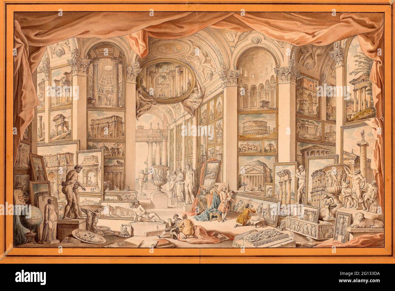 Giovanni paolo pannini hi-res stock photography and images - Alamy