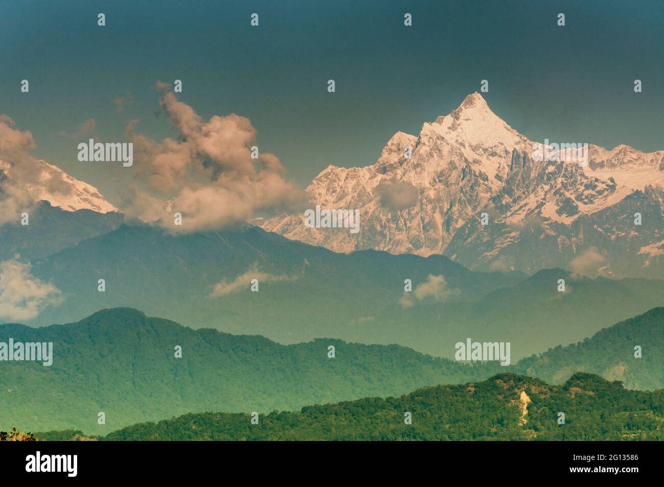 Kanchenjunga Mountain Range