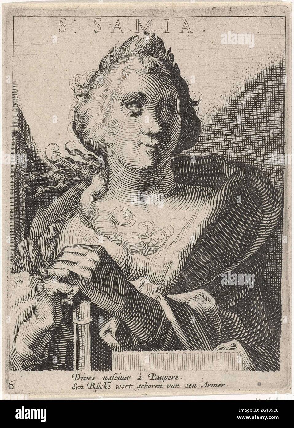 Sibille from Samia; S: Samia; Twelve sibilles. Sibille from Samia ...