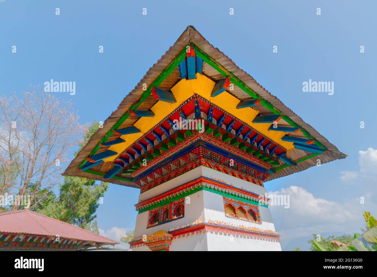 Sangchen Dorjee Monastery - Sikkim , India Stock Photo - Alamy