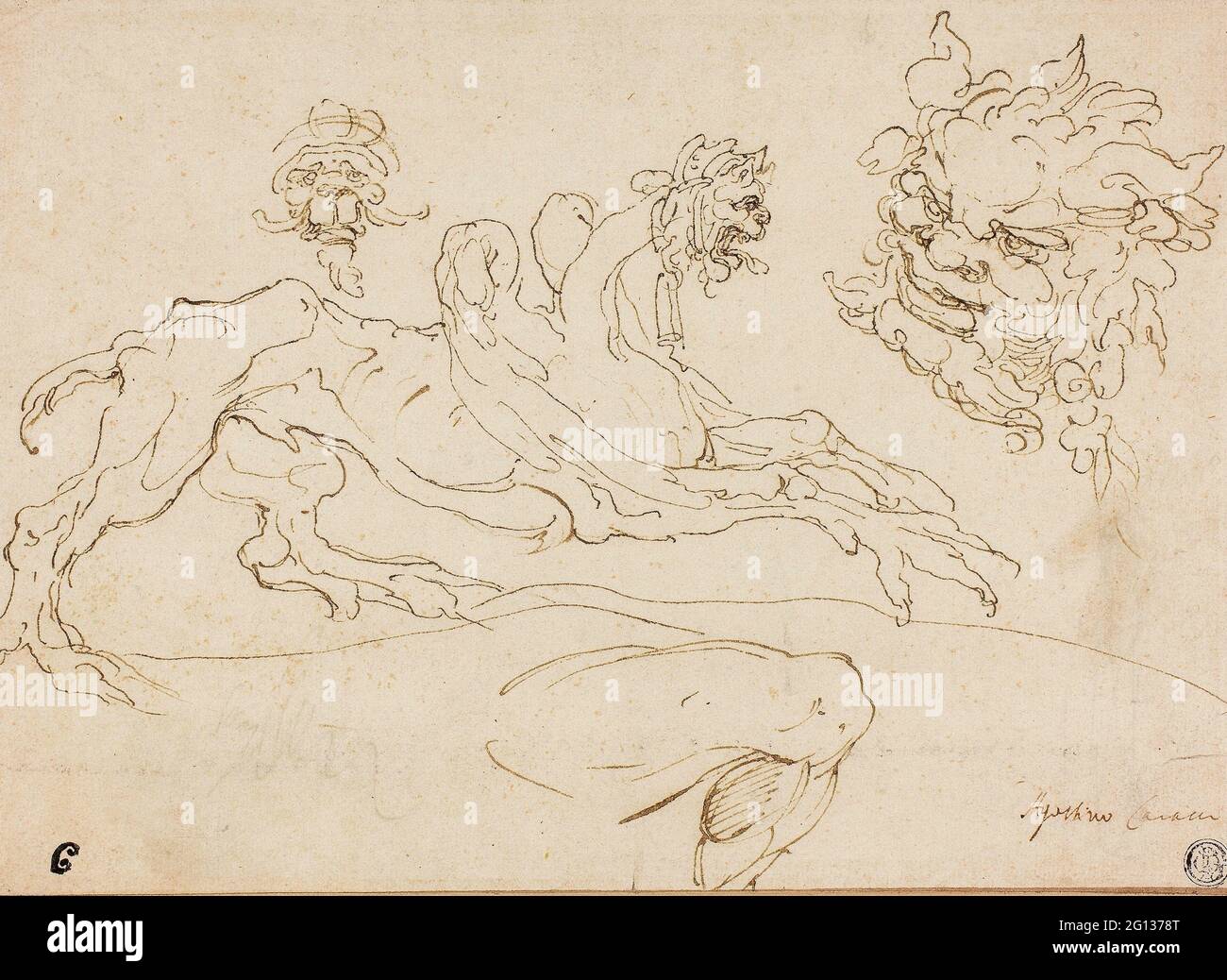 Agostino carracci attributed to hi-res stock photography and images - Alamy