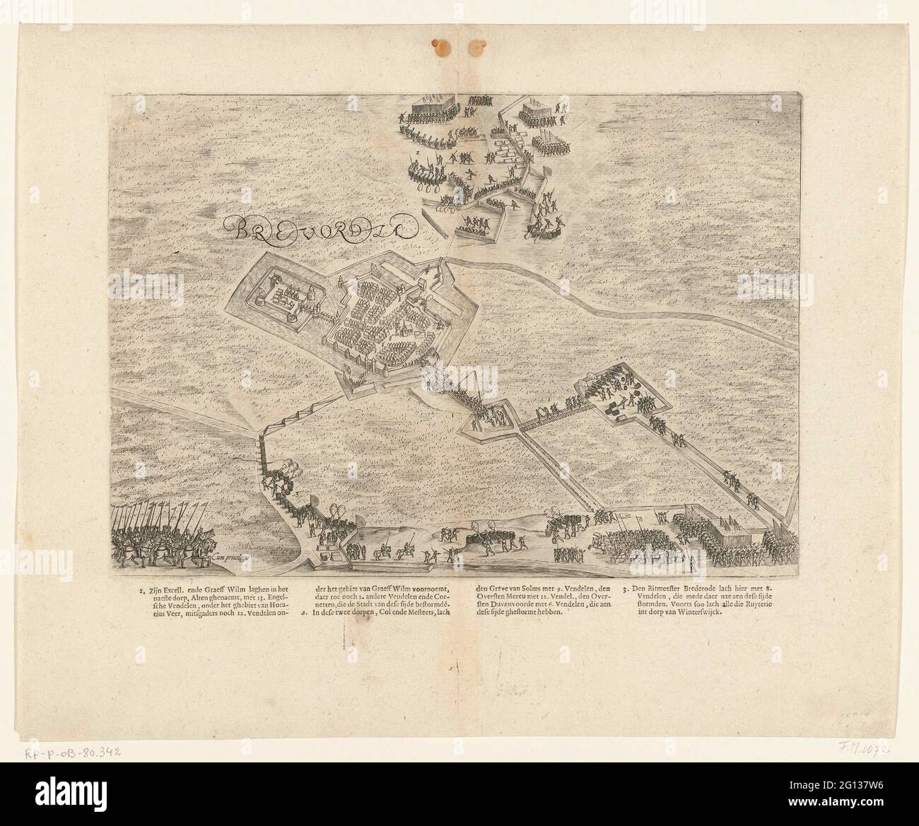 Siege and conquest of Bredevoort, 1597. Springs and conquest of the ...
