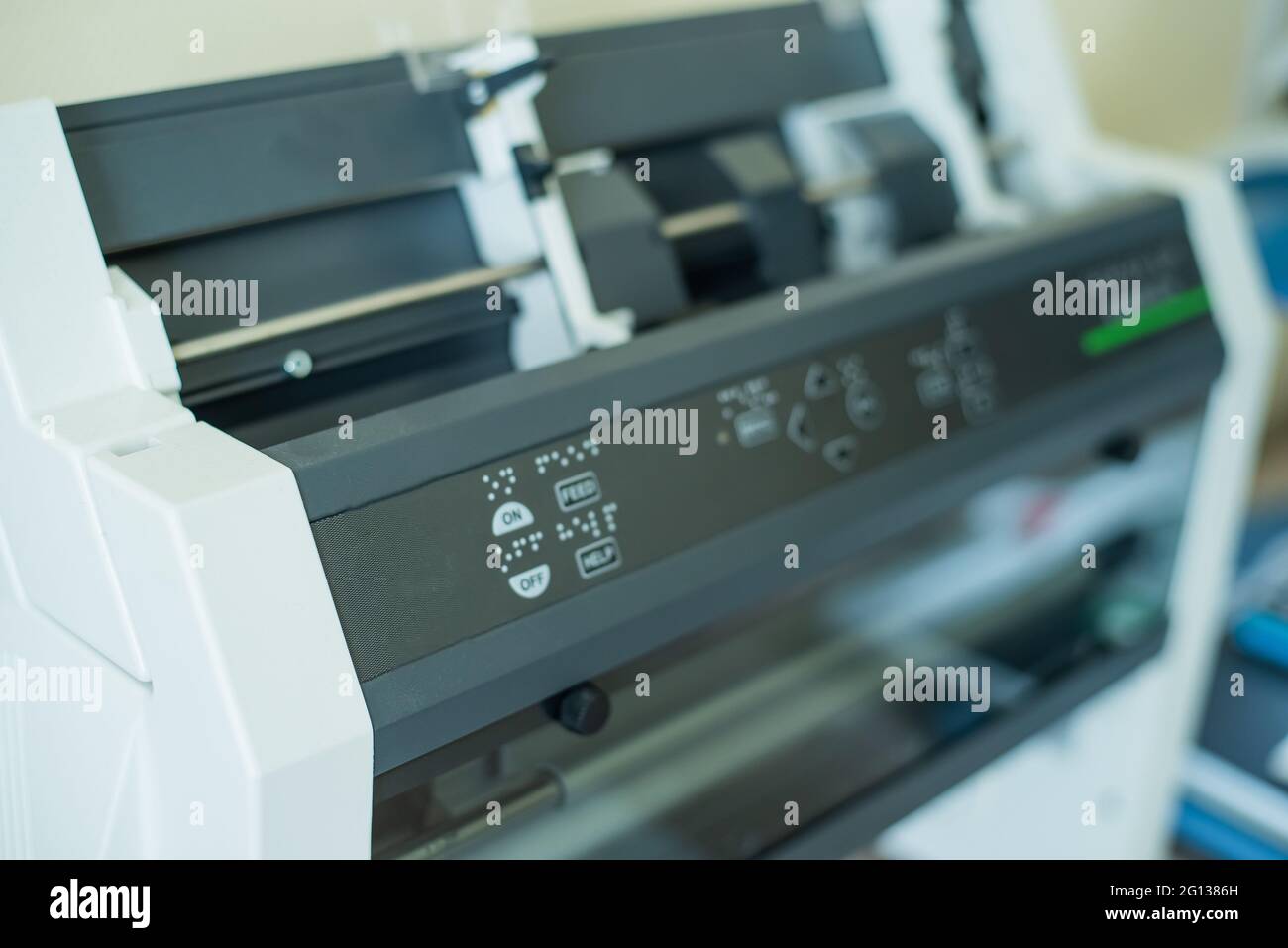 Braille booklet hi-res stock photography and images - Alamy