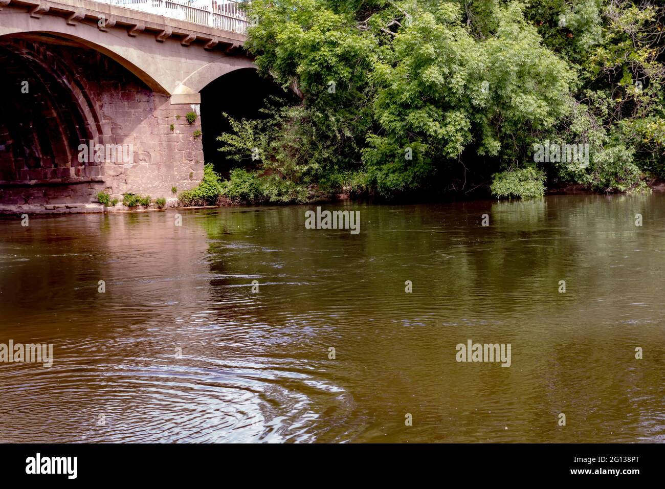 The Bridge Over the River Teme at Tenbury Wells Stock Photo - Alamy