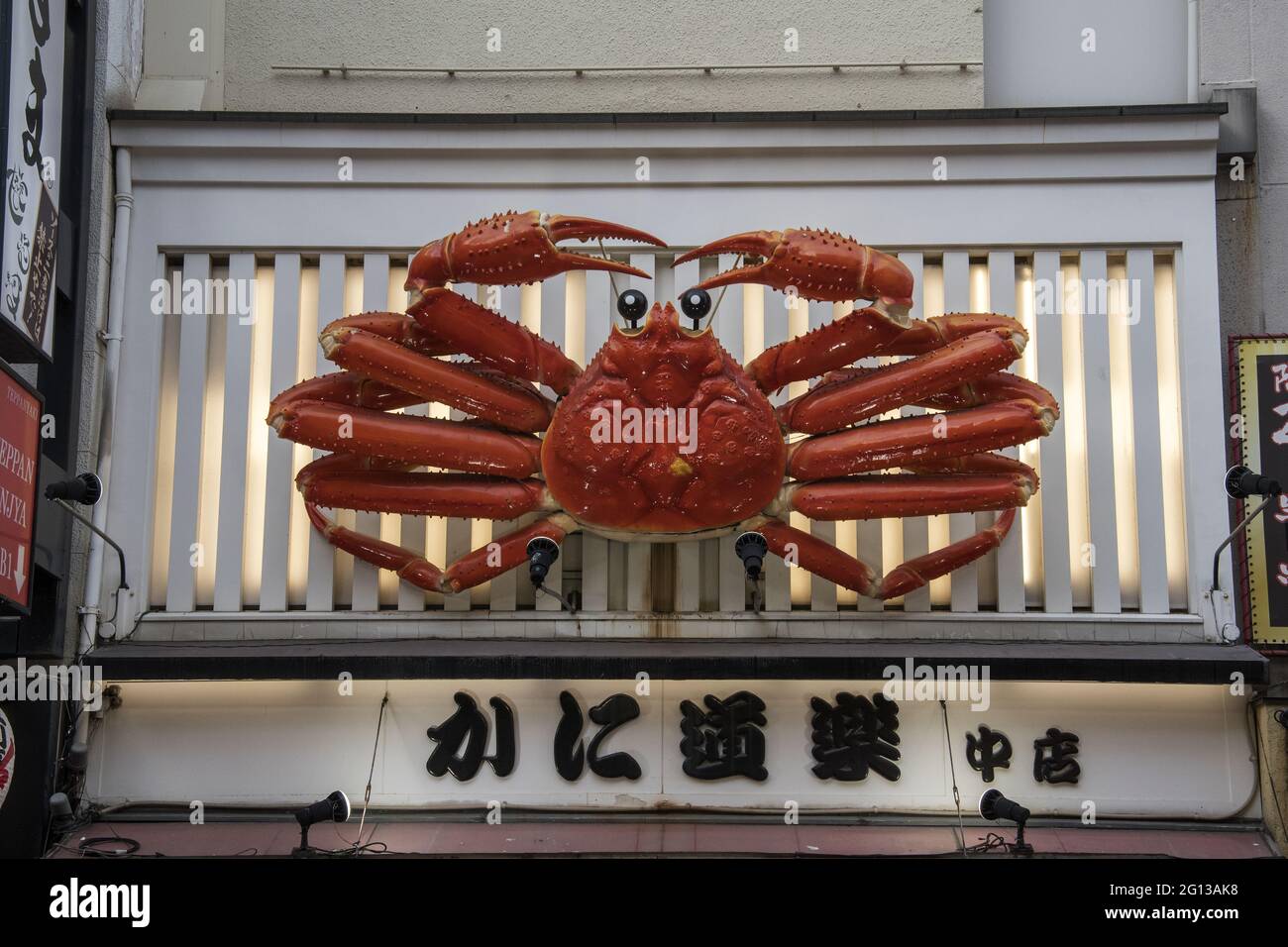 OSAKA, JAPAN - Dec 26, 2019: Osaka, Japan- 28 Nov, 2019: Japanese Crab ...