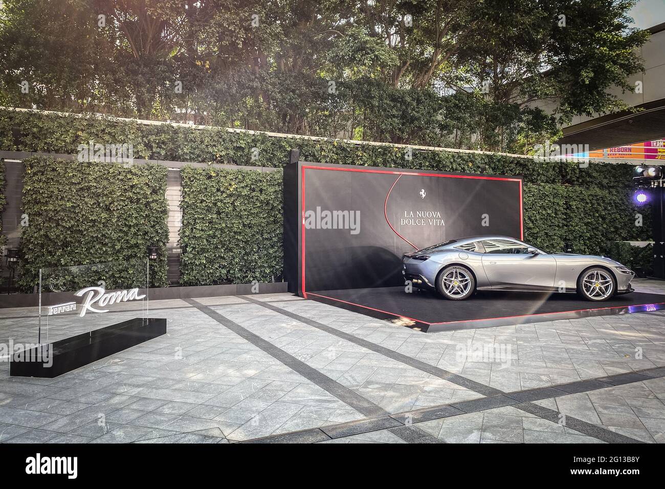 Hong Kong, China Jan 27, 2021 : Ferrari Roma Test Drive Day Jan 27 2021 ...