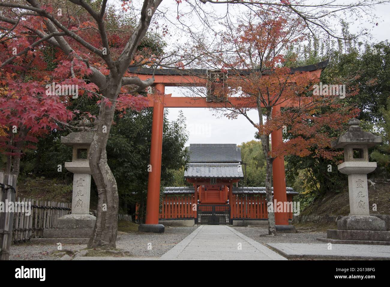 KYOTO, JAPAN - Dec 11, 2019: Kyoto, Japan-26 Nov, 2019: Beautiful zen ...