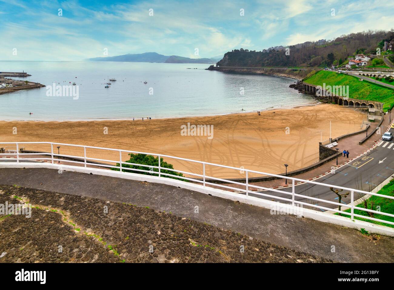 Getaria beach hi-res stock photography and images - Alamy