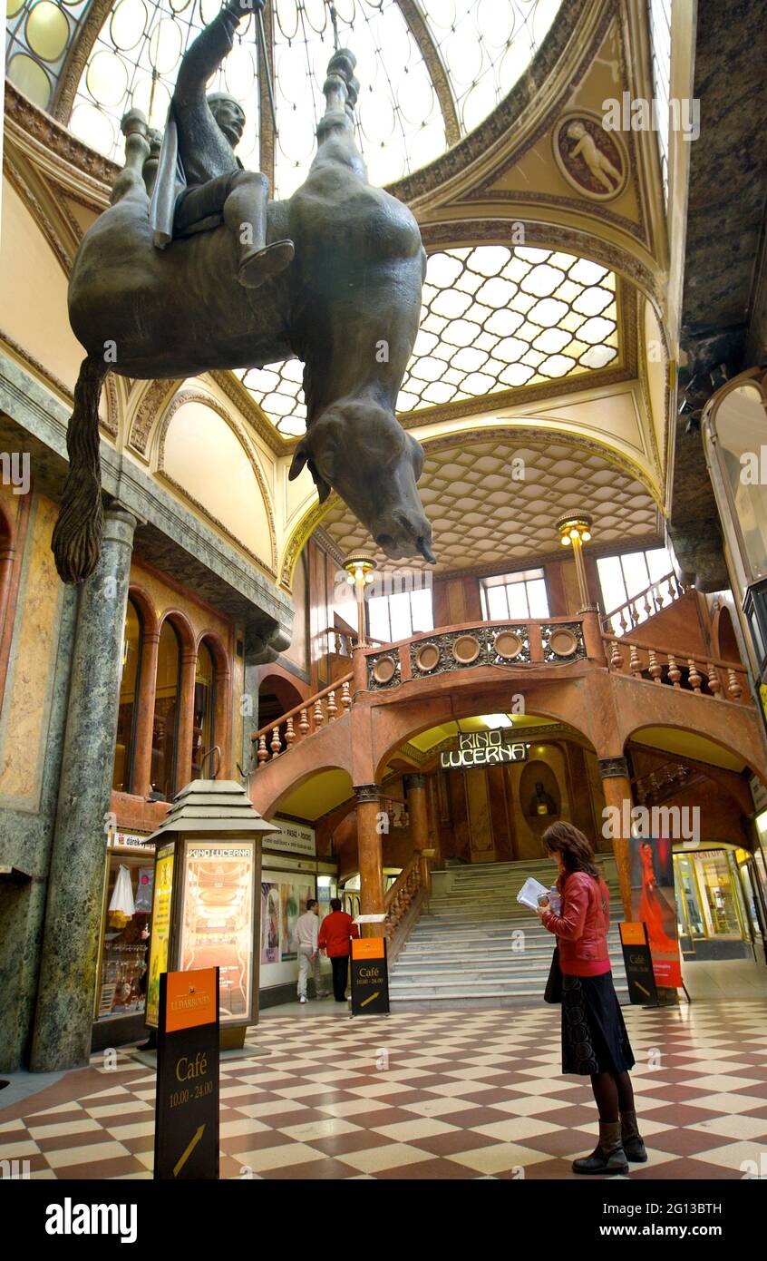 Lucerna palace hi-res stock photography and images - Alamy