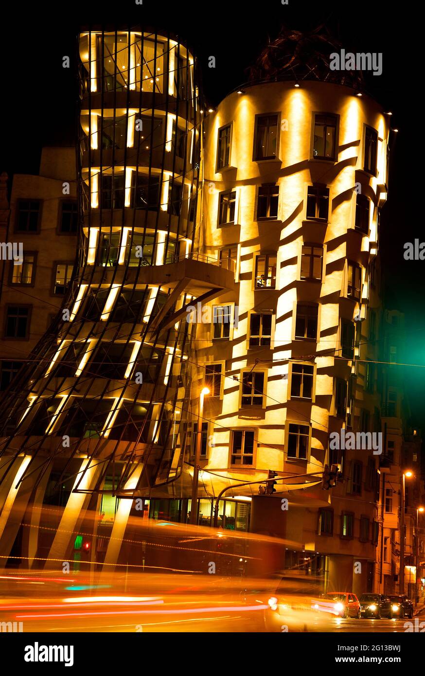 The dancing house or fred and ginger building nationale nederlanden hi ...