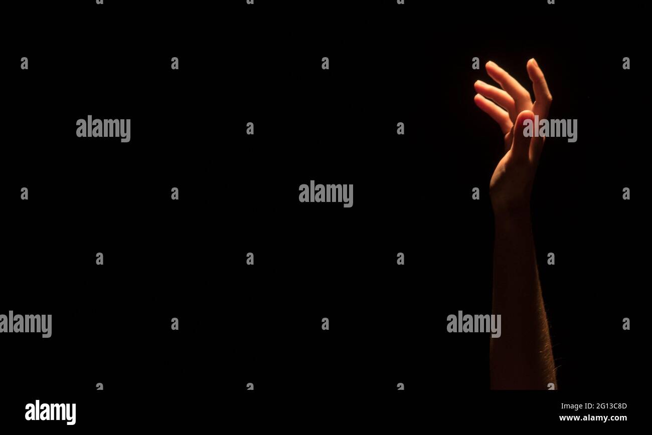 Hand rise up hi-res stock photography and images - Alamy