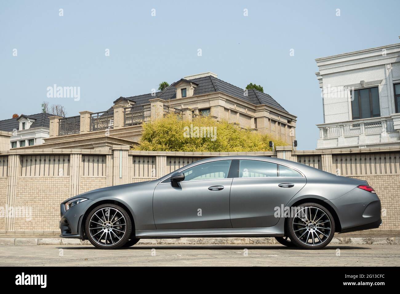 Hong Kong, China March 16, 2021 : Mercedes-Benz CLS 450 4MATIC Test ...