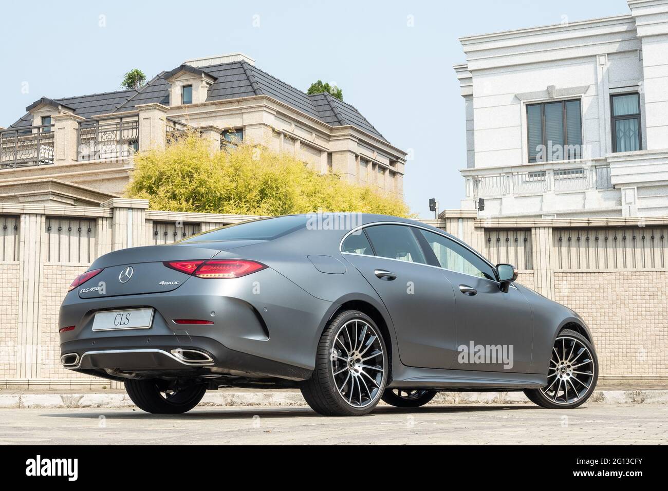 Hong Kong, China March 16, 2021 : Mercedes-Benz CLS 450 4MATIC Test ...