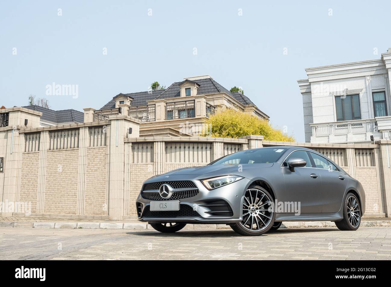 Hong Kong, China March 16, 2021 : Mercedes-Benz CLS 450 4MATIC Test ...