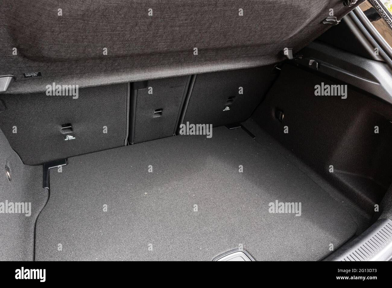 Hong Kong, China March 19, 2021 : Mercedes-Benz A180 Boot Space March ...