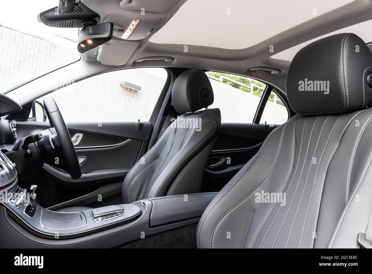 Hong Kong, China April 20, 2021 : Mercedes-Benz E200 Interior April 20 ...