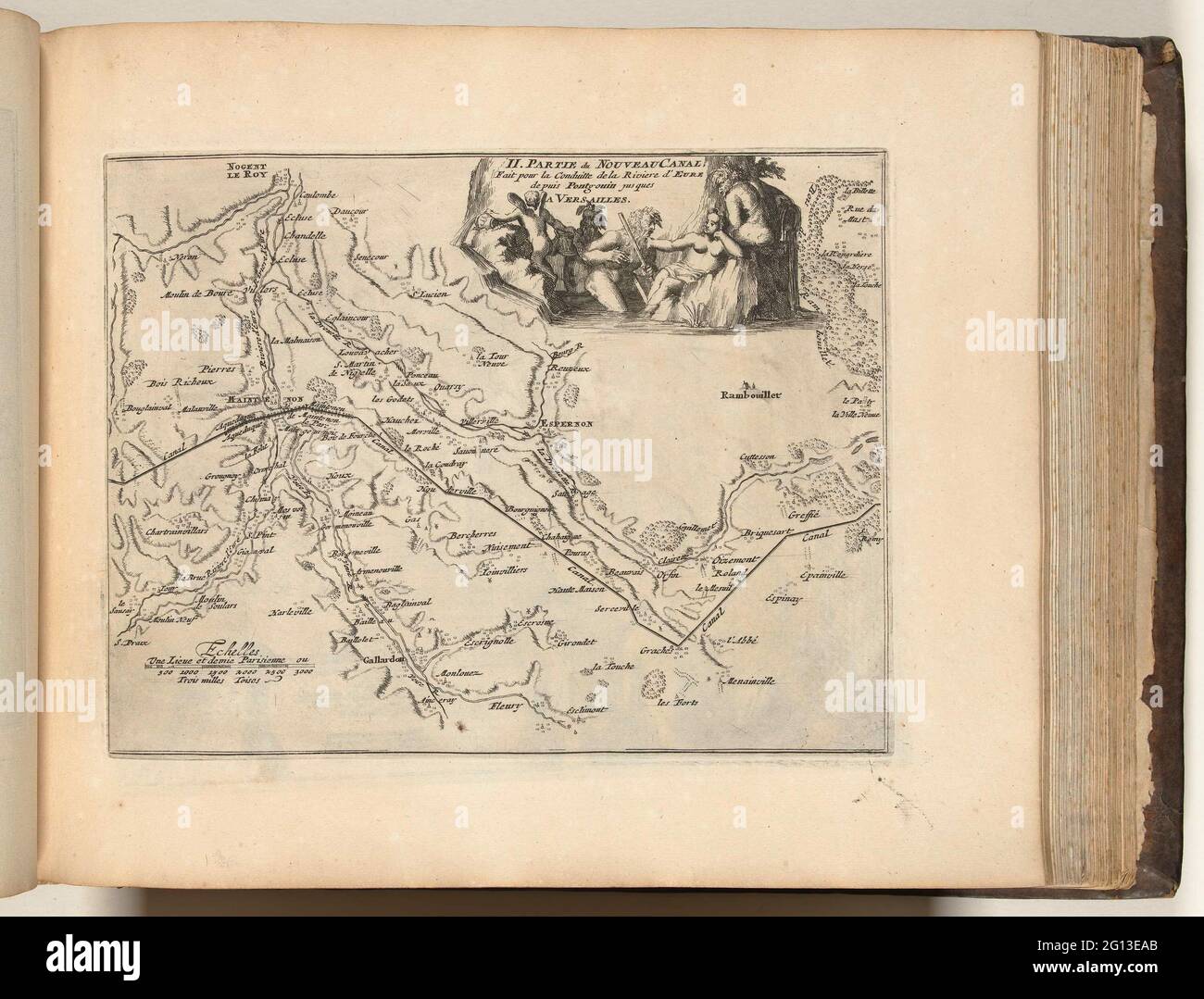 Map of eure hi-res stock photography and images - Alamy