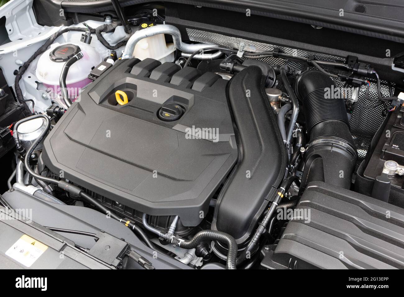 Hong Kong, China April 29, 2021 : Audi Q2 Engine April 29 2021 in Hong ...