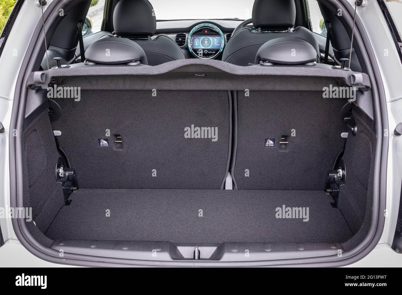 Hong Kong, China June 1, 2021 : MINI ELECTRIC Boot Space June 1 2021 in ...