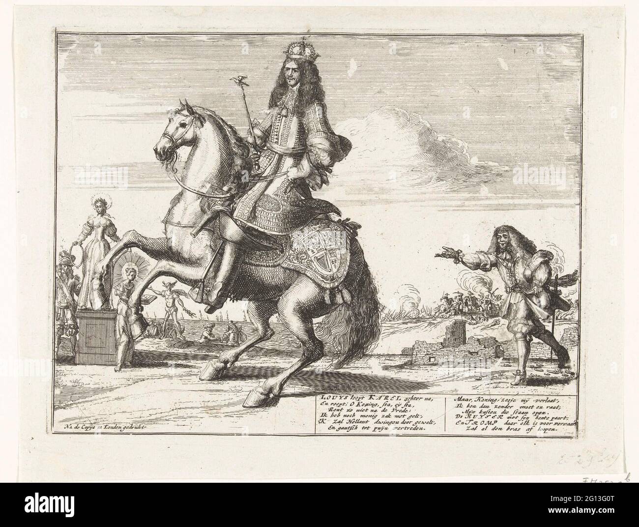 Charles ii cartoon hi-res stock photography and images - Alamy