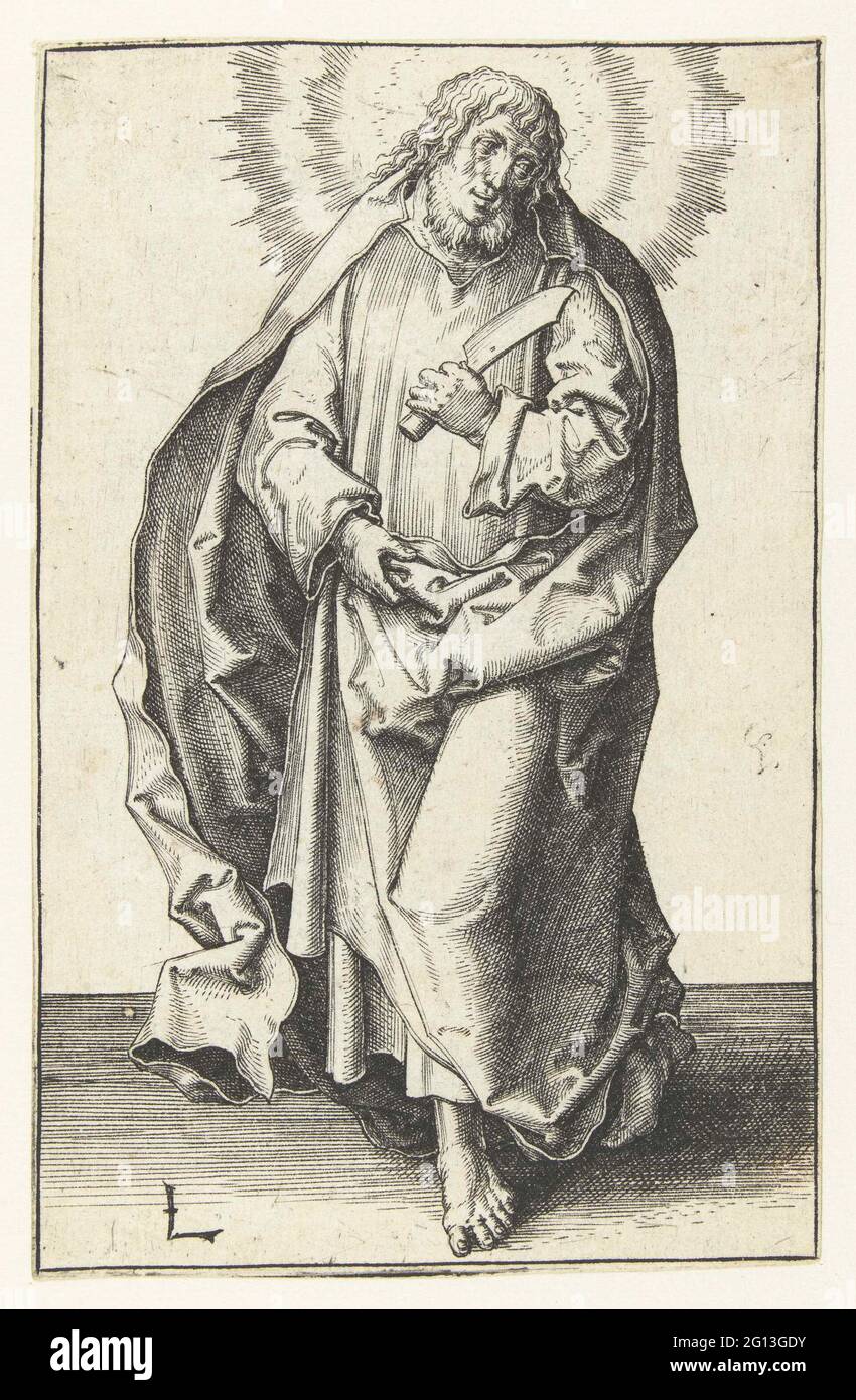 The Apostle Matthias; Christ and the apostles Stock Photo - Alamy