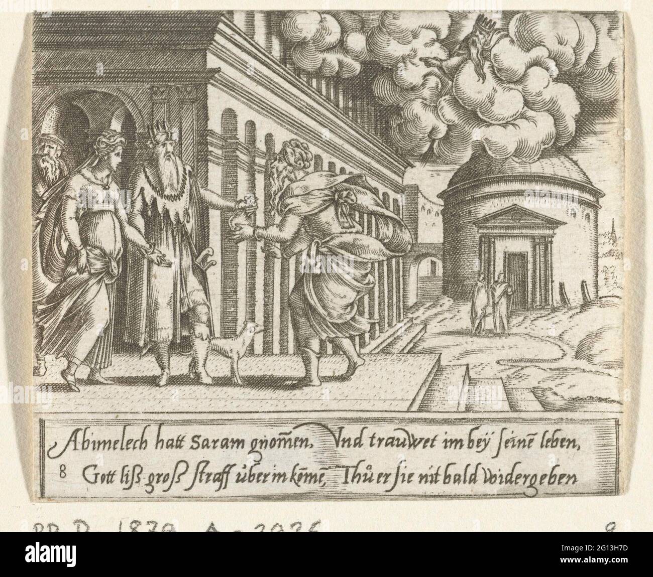 Abraham gives Abimelech the money for Sara; Abraham's life. King ...