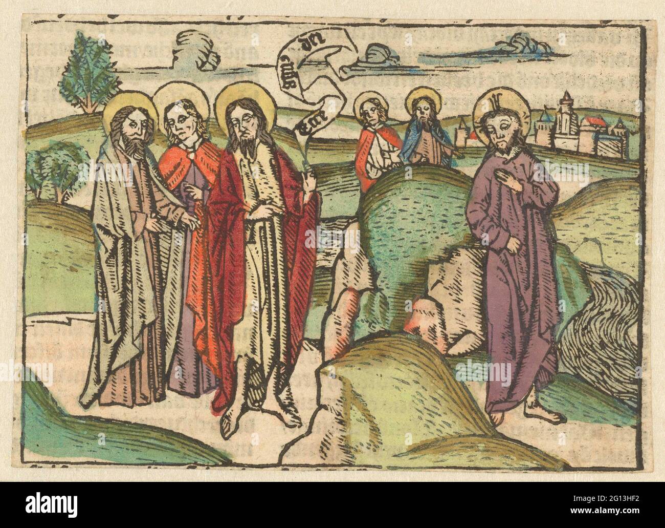 Christ chooses His disciples Stock Photo - Alamy