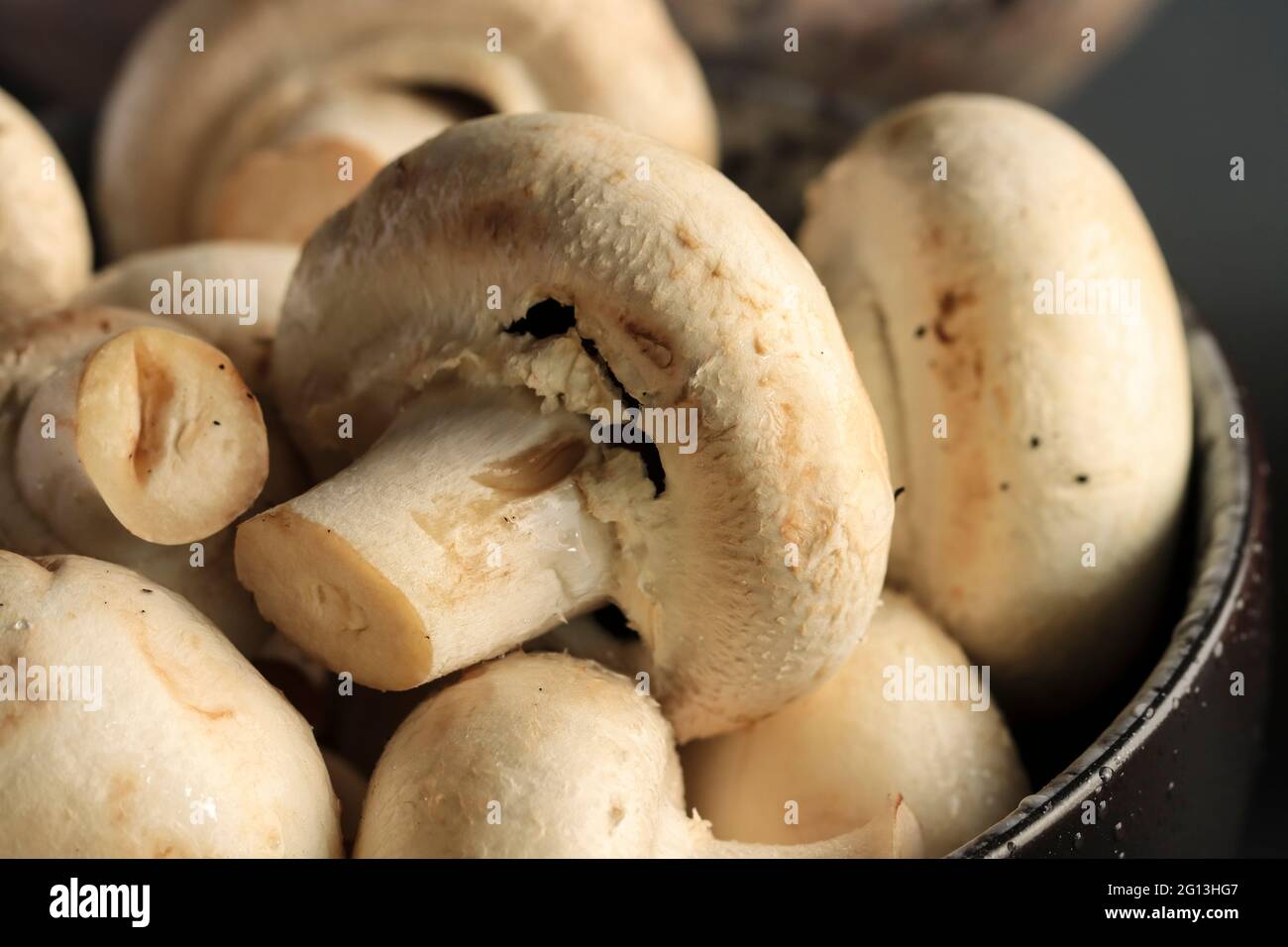 Pickled mushrooms spice champignons hi-res stock photography and images ...