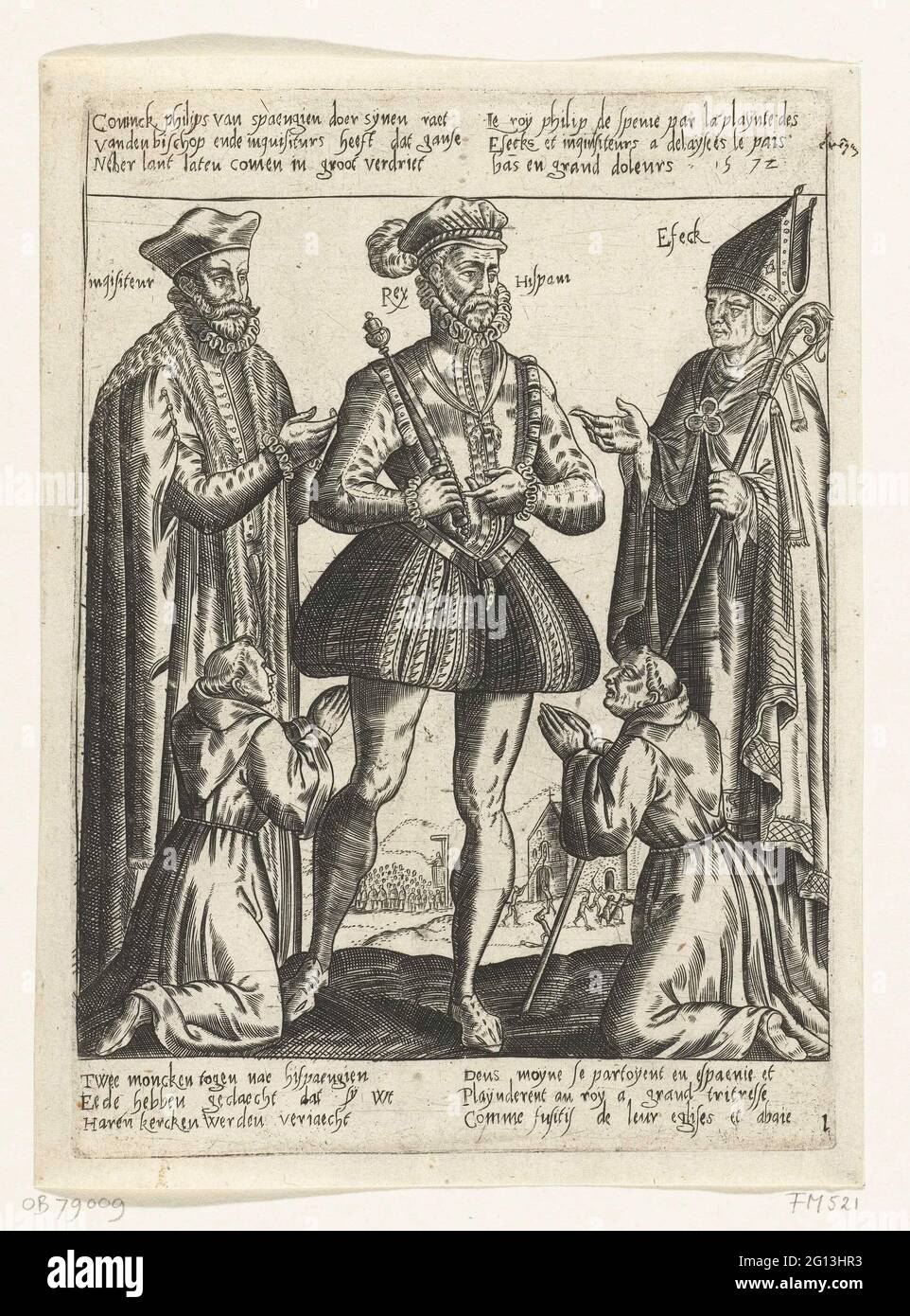 The Catholics begging Philip II to intervene in the Netherlands, 1566 ...