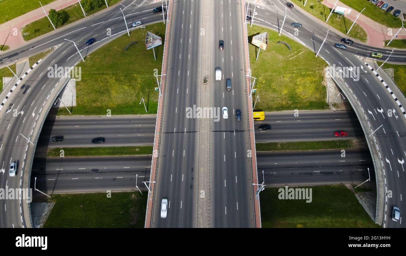 Motorway Junction Aerial High Resolution Stock Photography and Images ...