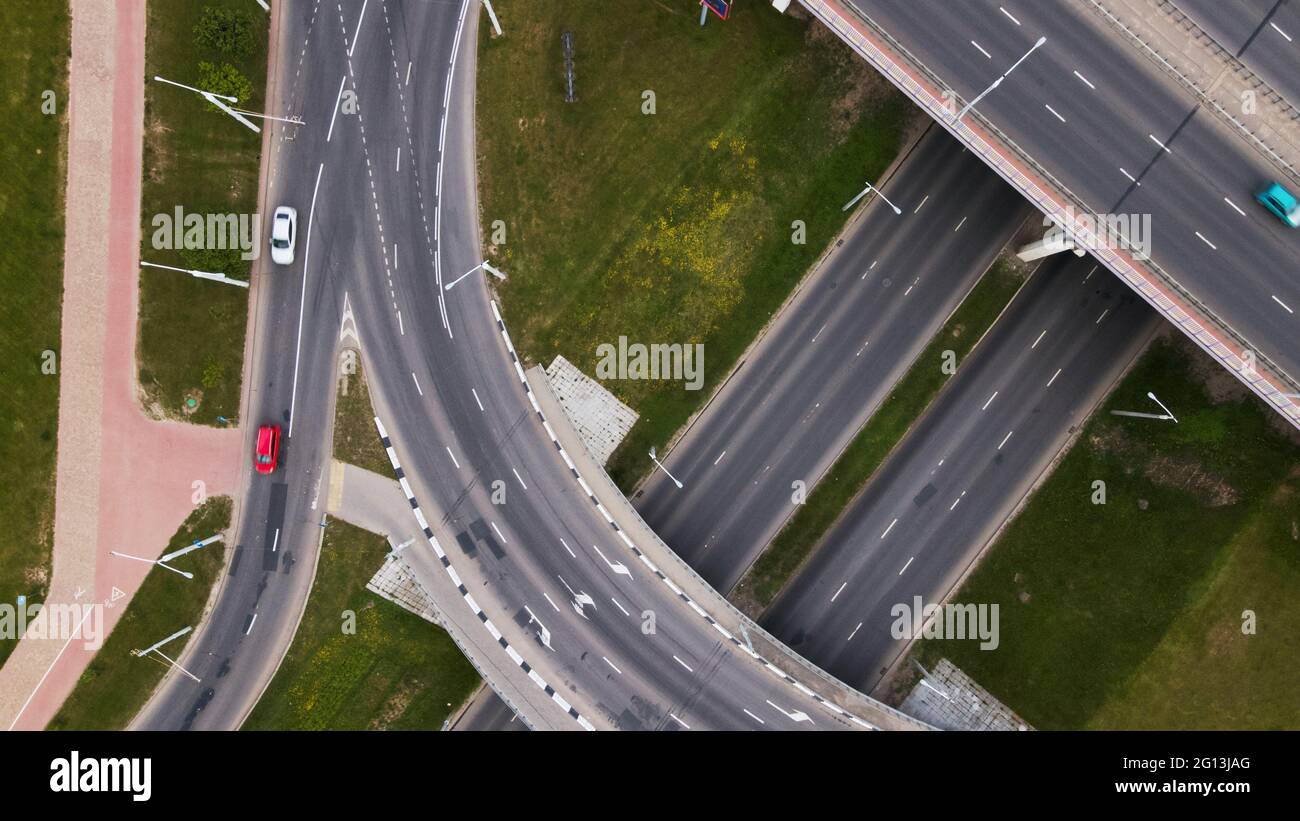 Motorway Junction Aerial High Resolution Stock Photography and Images ...