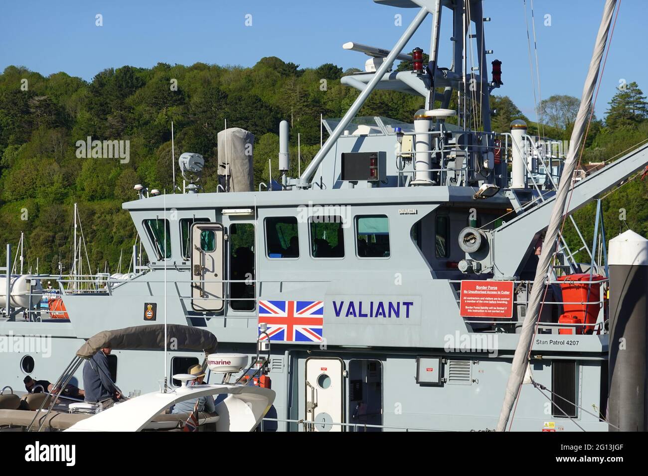 Border force patrol hi-res stock photography and images - Alamy
