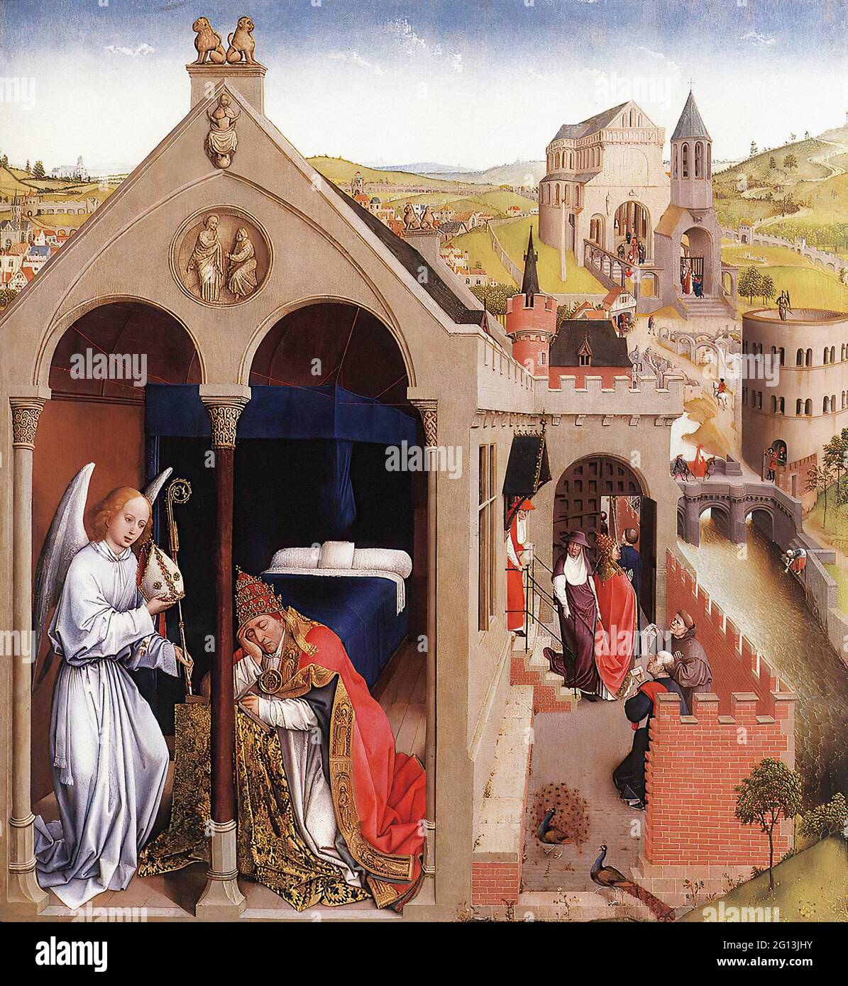 Rogier Van Der Weyden - Dream Pope Sergius Stock Photo - Alamy