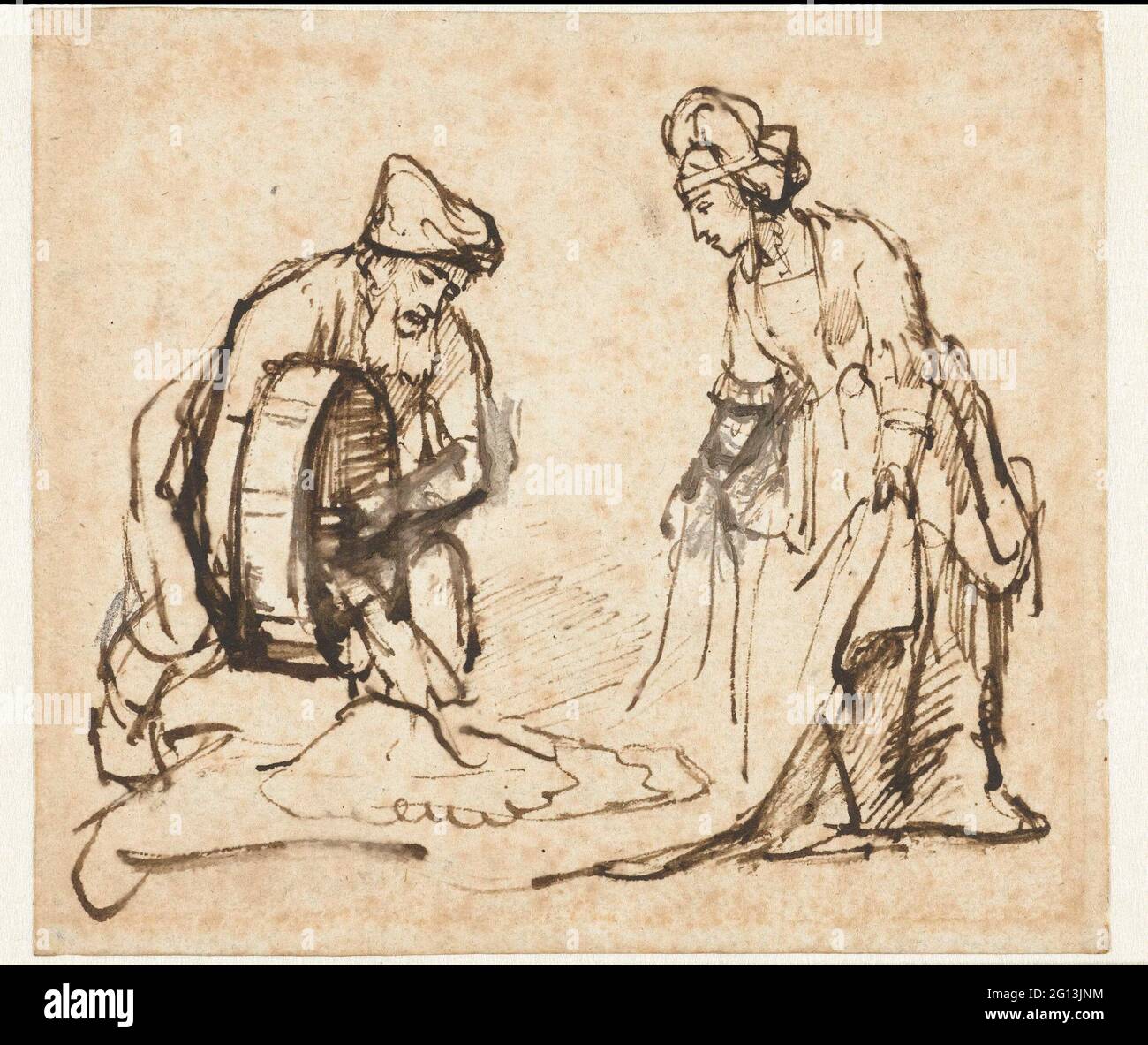 Boaz and Ruth Stock Photo - Alamy