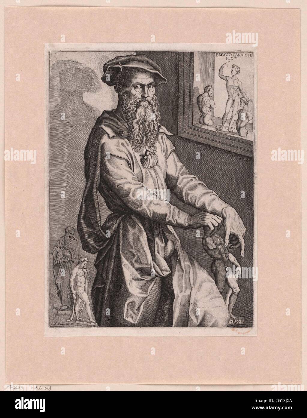 Portrait of baccio bandinelli hi-res stock photography and images - Alamy