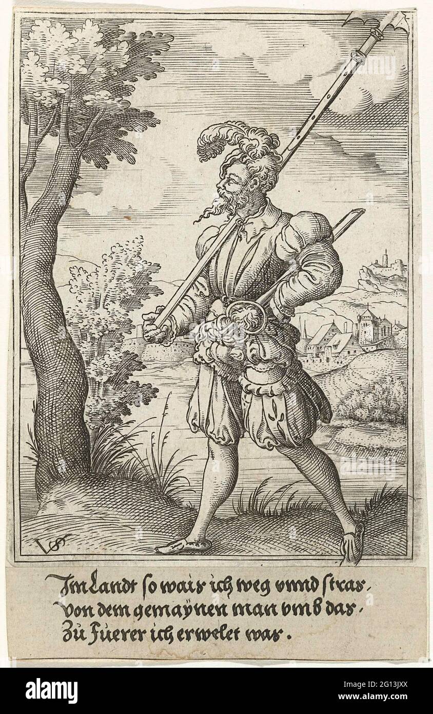 Standing halberdier hi-res stock photography and images - Alamy