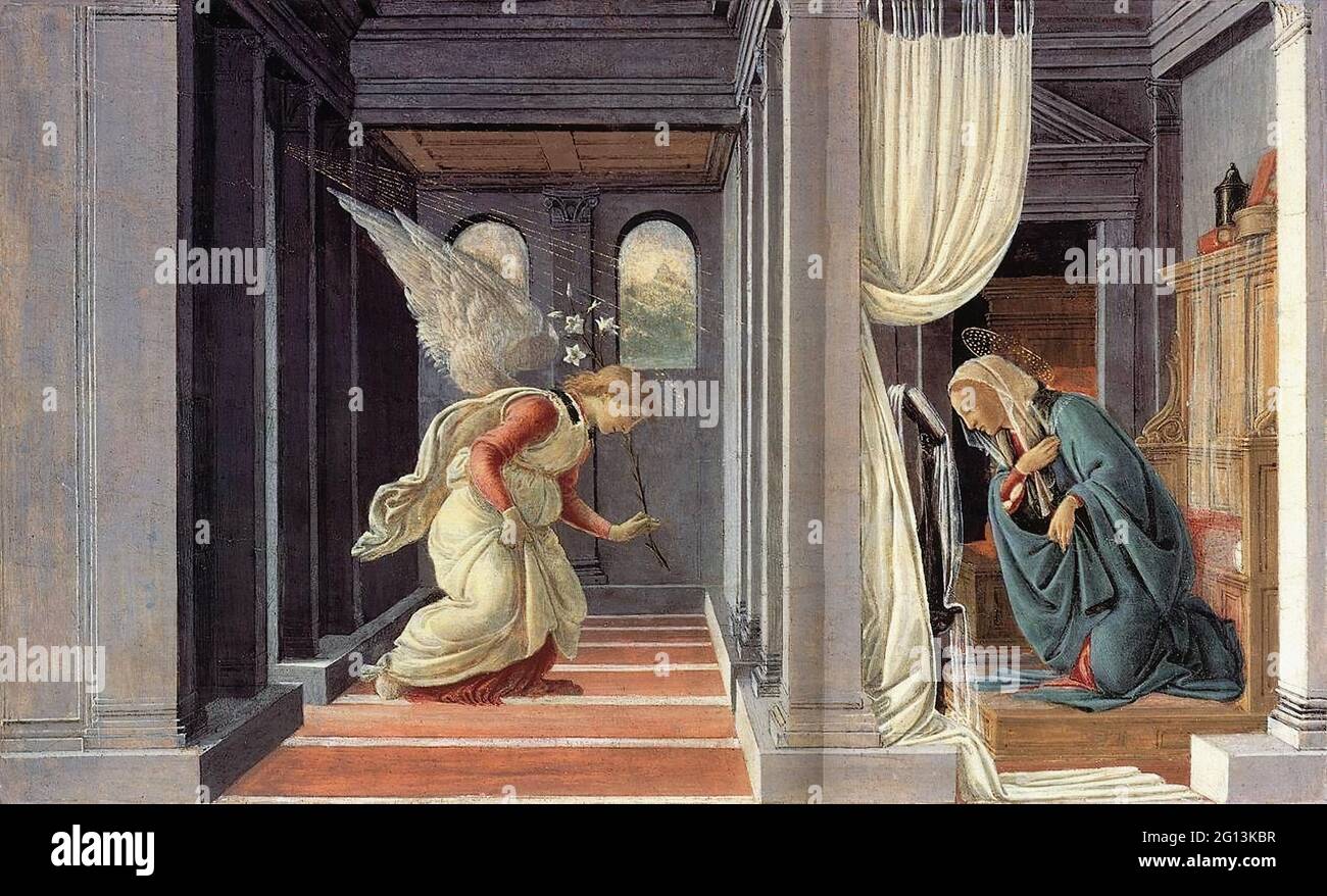 Botticelli Annunciation