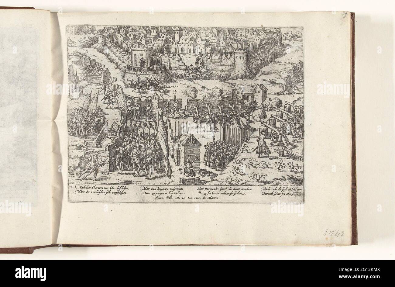 Siege and compare of Chartres, 1568; Series 3: French religious wars ...