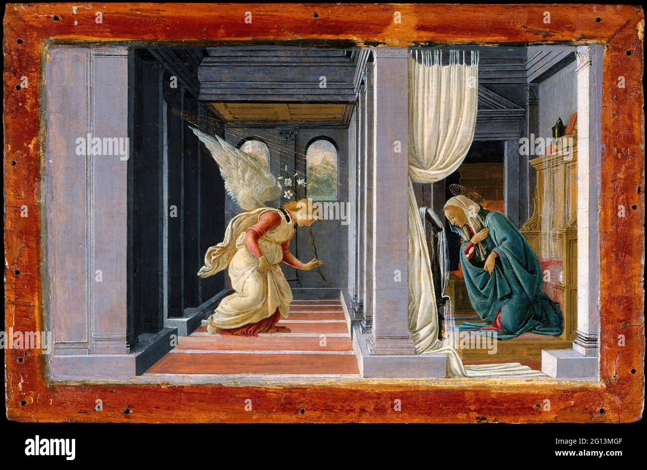 Annunciation botticelli hi-res stock photography and images - Alamy