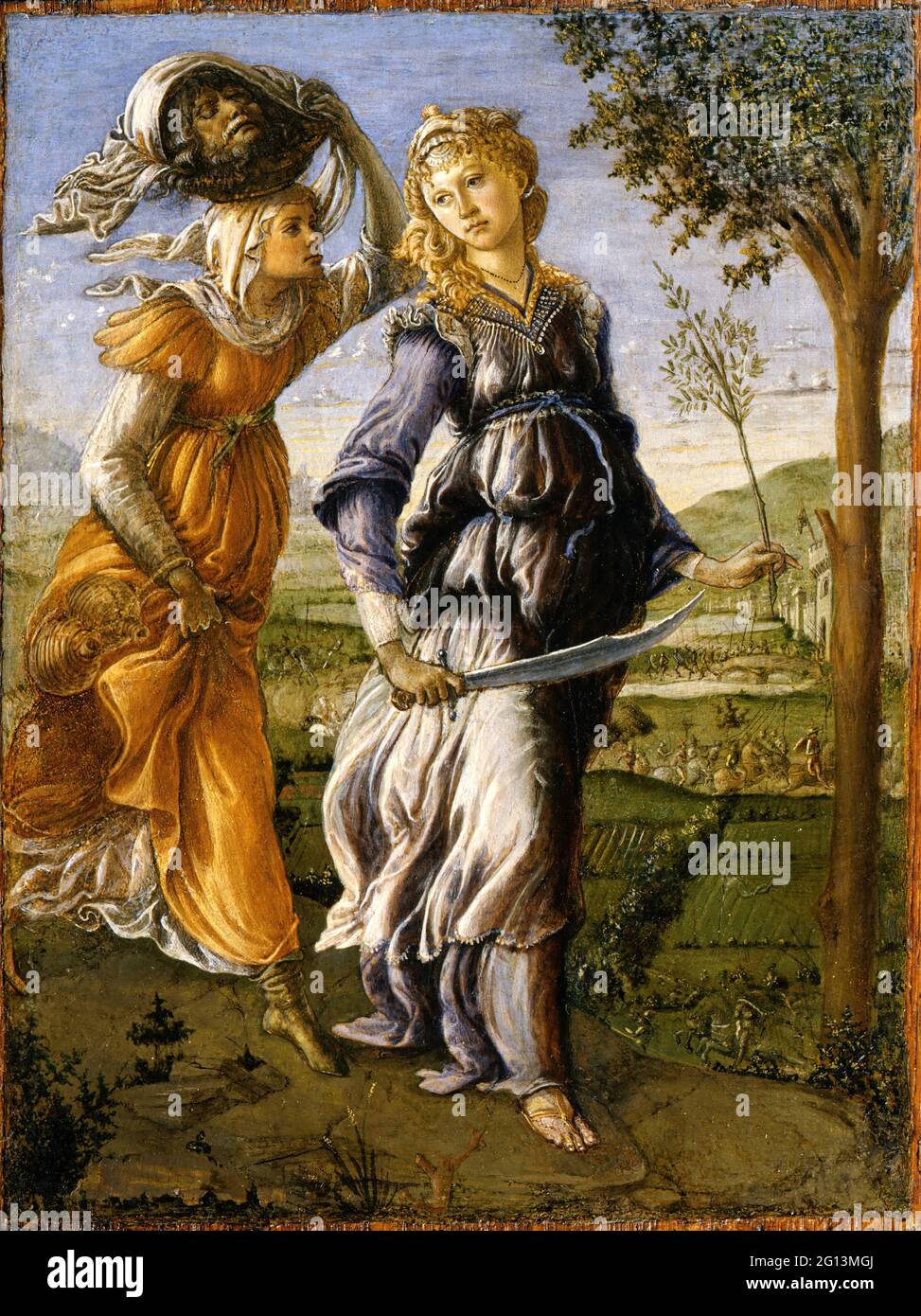 Sandro Botticelli - the Return of Judith Stock Photo - Alamy