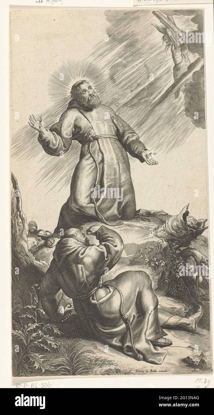 Francis of Assisi receives Stigmata van Christ. Francis of Assisi ...