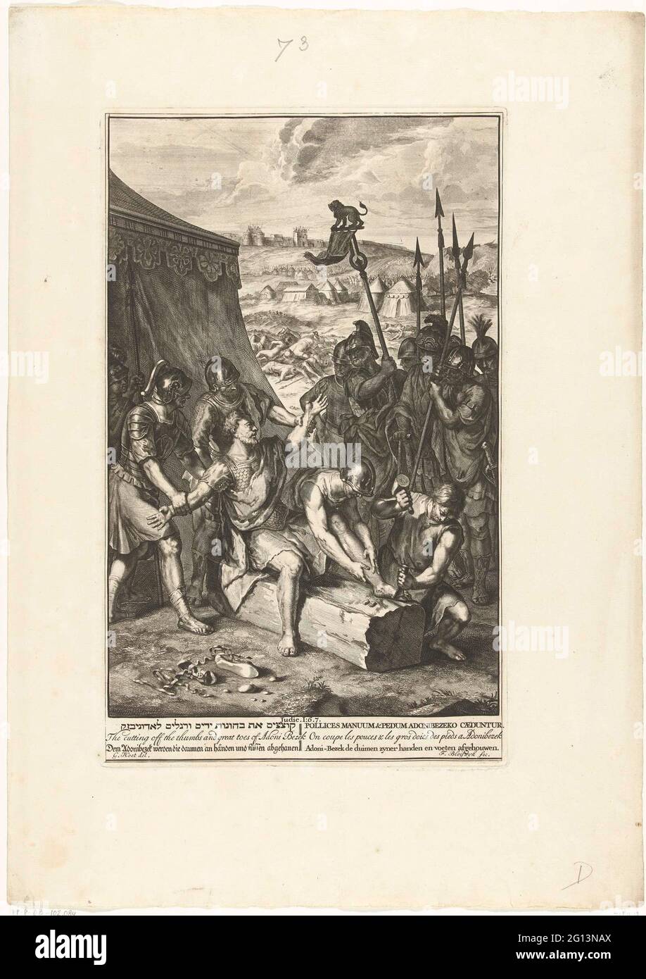 Soldiers chop thumbs and large toes from Adonibezek; Adoni occupied the ...